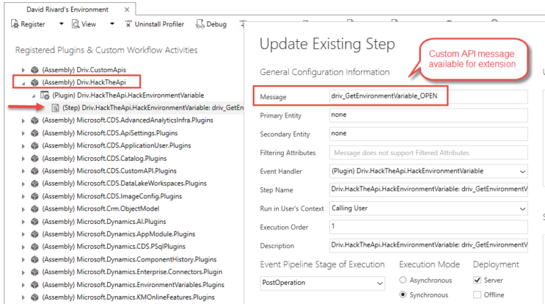 Dataverse Custom Api Allowcustomprocessing Explained It Must Be Code