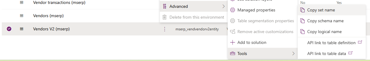 How to Create Deep Links to D365 F&O Records with Dataverse Virtual ...